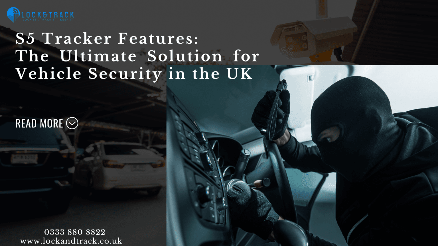 S5 Tracker Features | Vehicle Security Solution in the UK